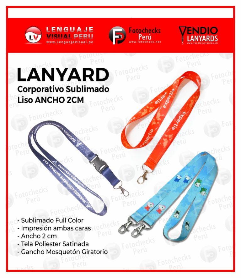 Vendiolanyards - Lanyards sublimados para empresas